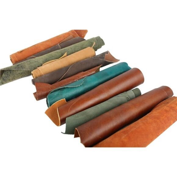 Other | Real Leather Scrap Remnants For Arts Crafts From Furniture ...